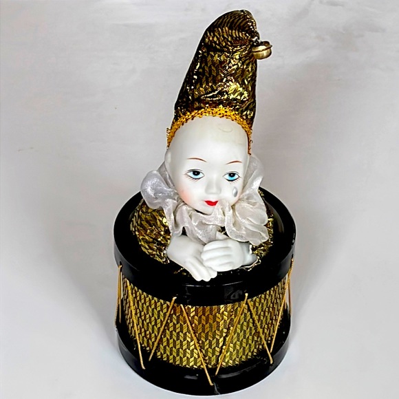 Toys | Vtg 198s Musical Jester Clown | Poshmark